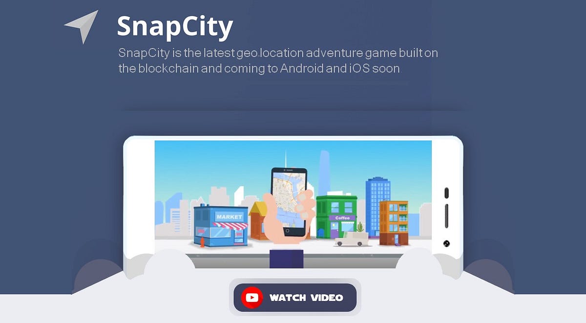 SnapCity ICO — Geo Targeted Blockchain Based Game. | by ICO BLOG | Medium