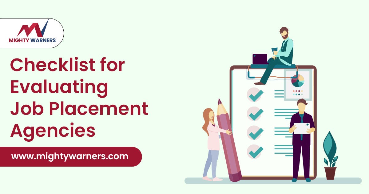 The Ultimate Checklist for Evaluating Job Placement Agencies | by ...