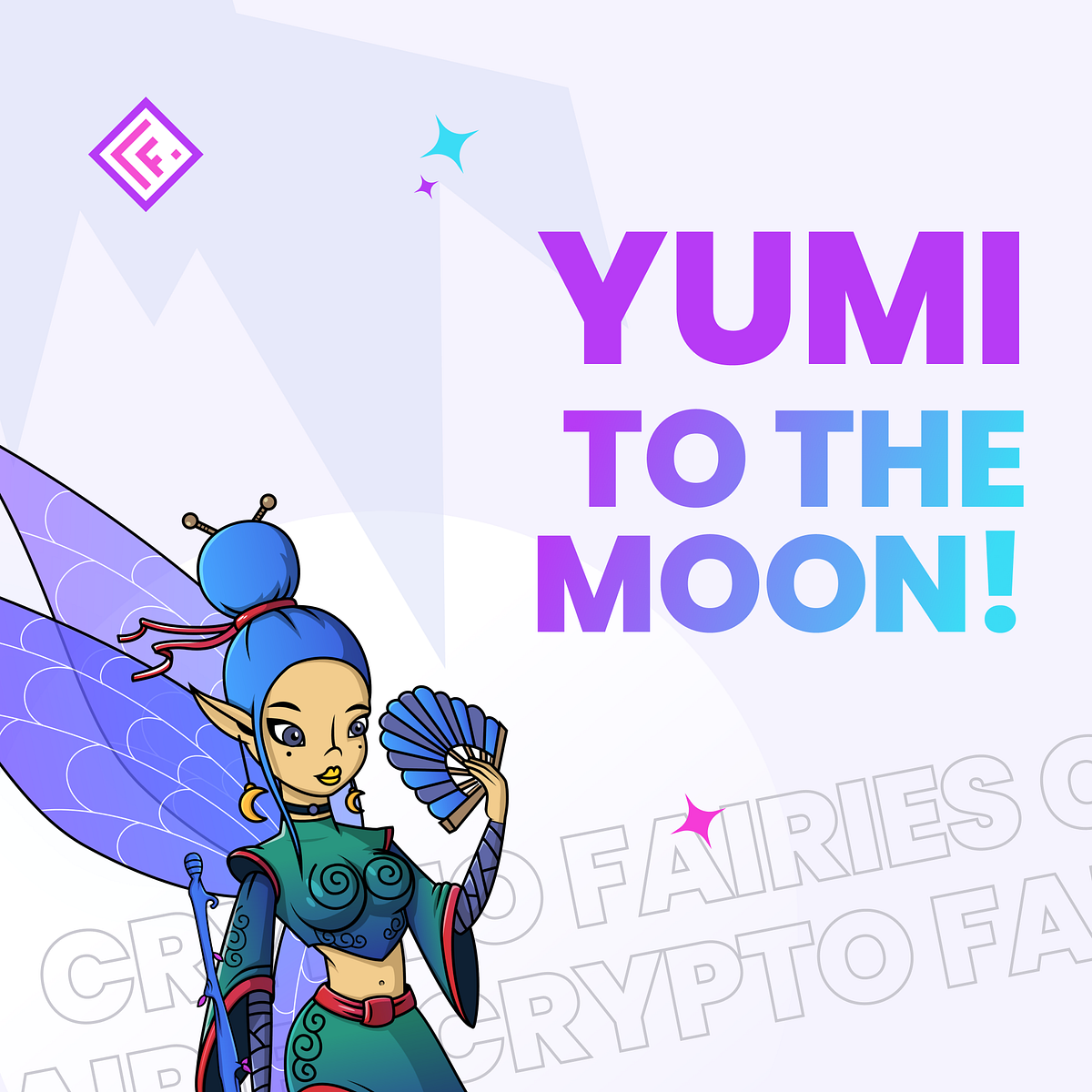 Yumi — To the Moon!. Yumi 💙 the Fairy | by FairyWorld | Medium