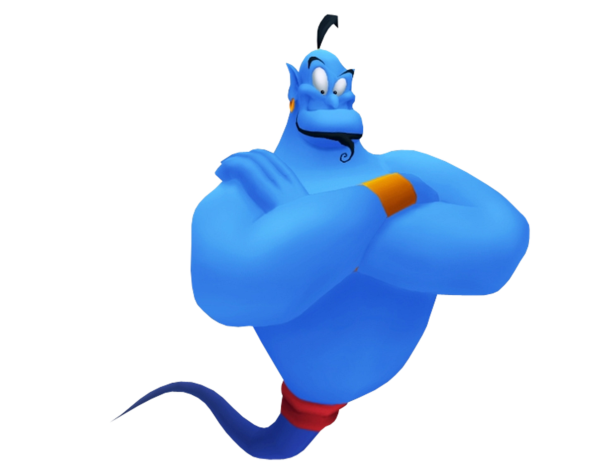 Our Children with the magic lamp genie | by Dr. Sulaiman Algharbi | Medium