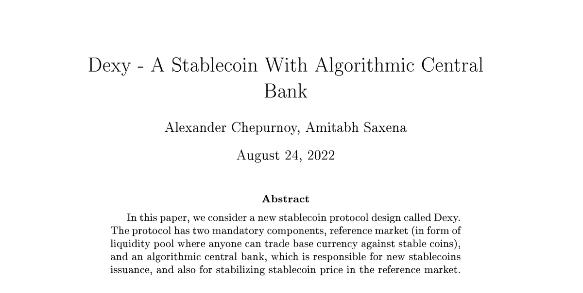 Future and Present Stablecoins: Dexy and SigmaUSD | by LOTTO Pool 🃏 ...