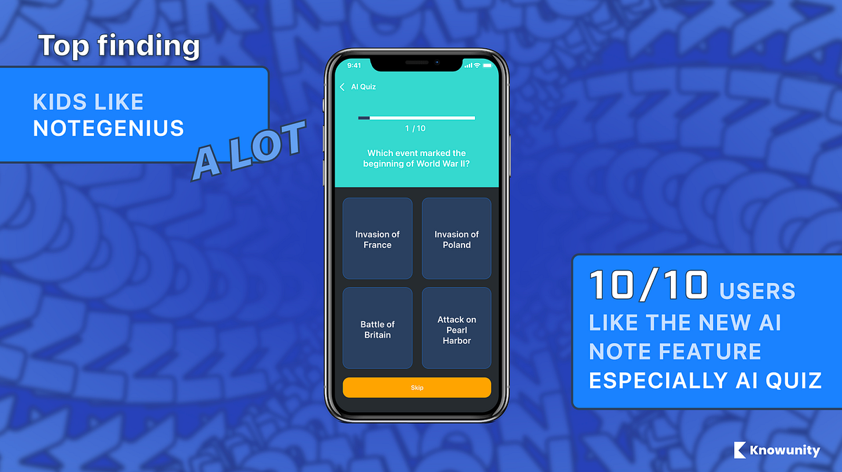 Designing and validating an AI feature for the note-taking app ...