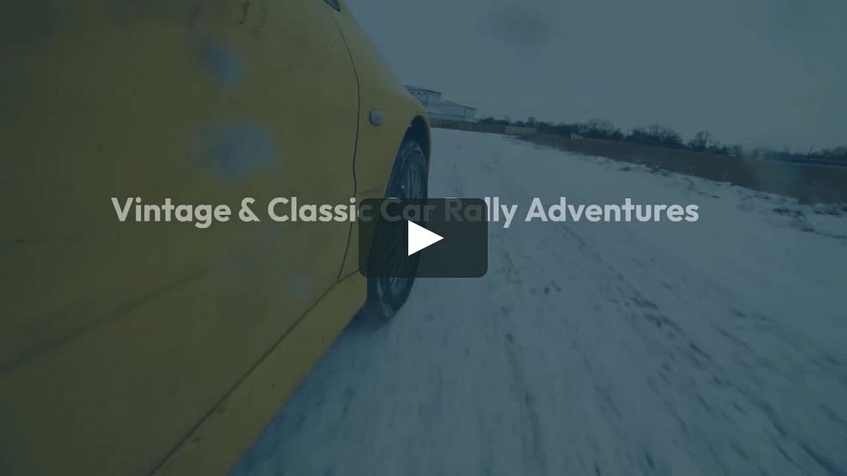 Vintage & Classic Car Rally Adventures - Rally The Globe - Medium