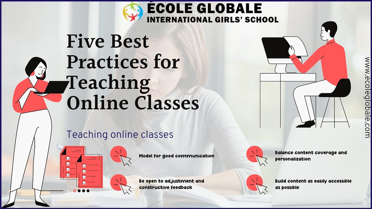 Five Best Practices for Teaching Online Classes | by Ecole Globale | Medium