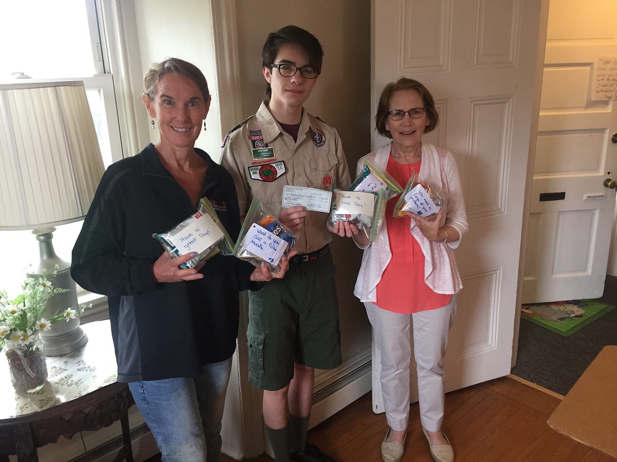 Boy Scout gives big contribution to cancer charity | by Tom Waring | Northeast Times | Medium