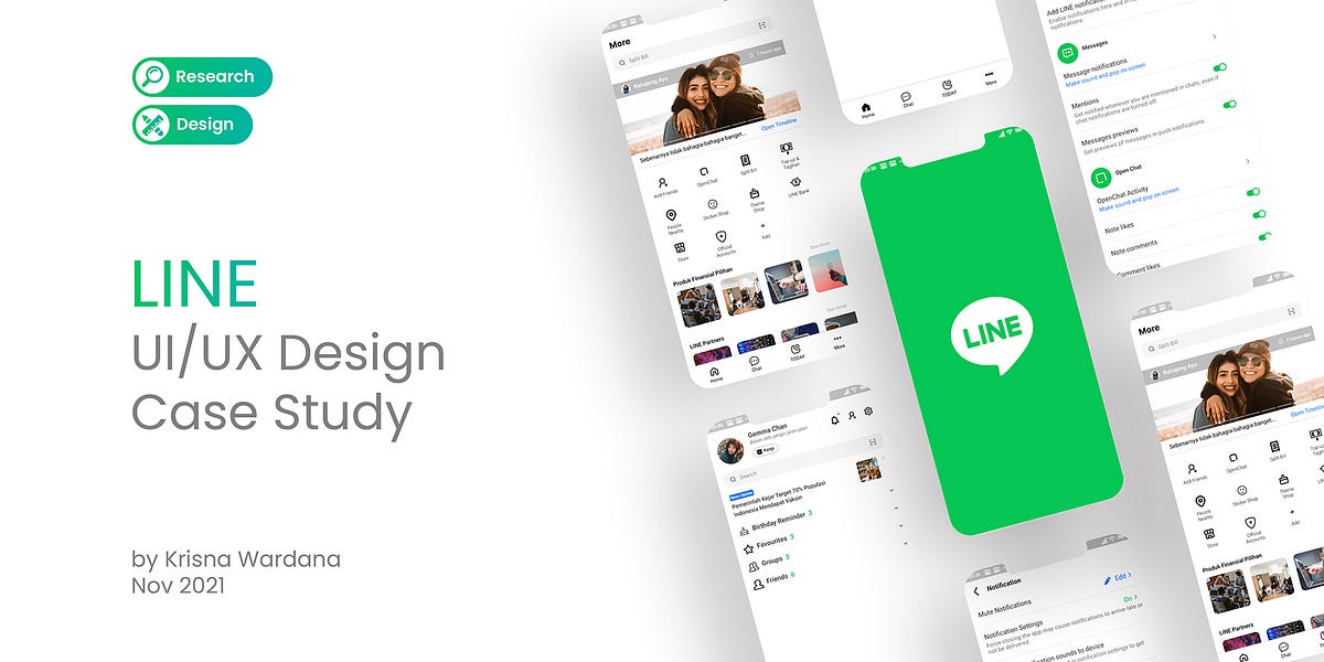 UI/UX Case Study: LINE Apps. 1. Introduction | by Krisna Wardana | Medium