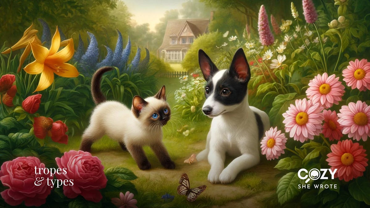 Pawsitively Perfect. Pets in Cozy Mysteries | by Cielle Kenner | Cozy ...
