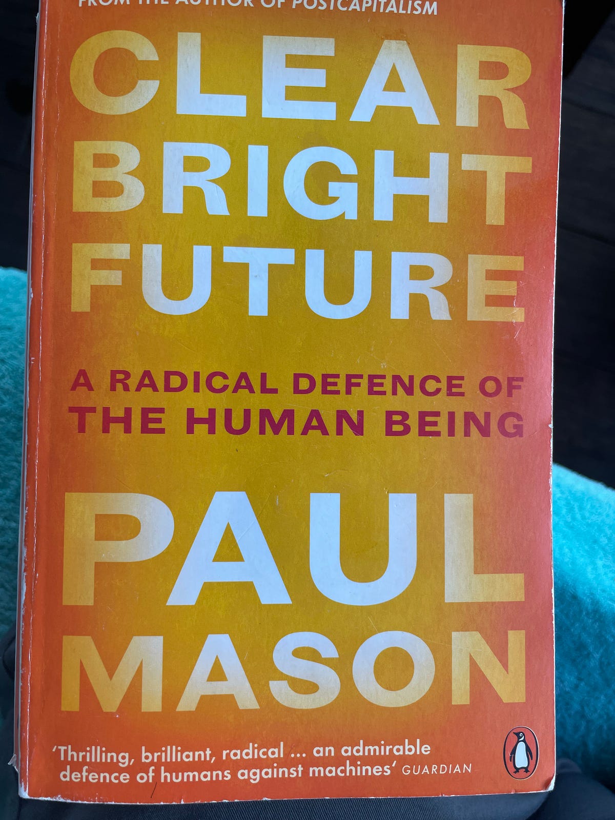 Just finished this book, written by the journalist-turned-activist Paul ...