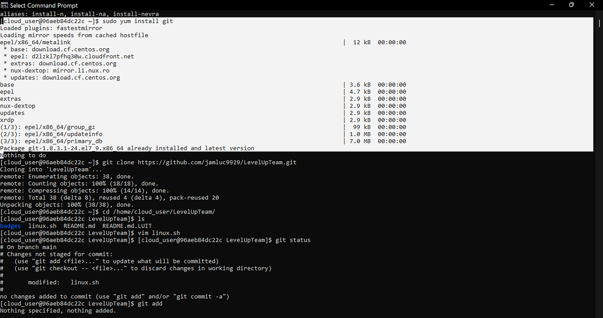 GIT & GITHUB. The Install and uses of. | by JAMES M. LUCAS | Medium