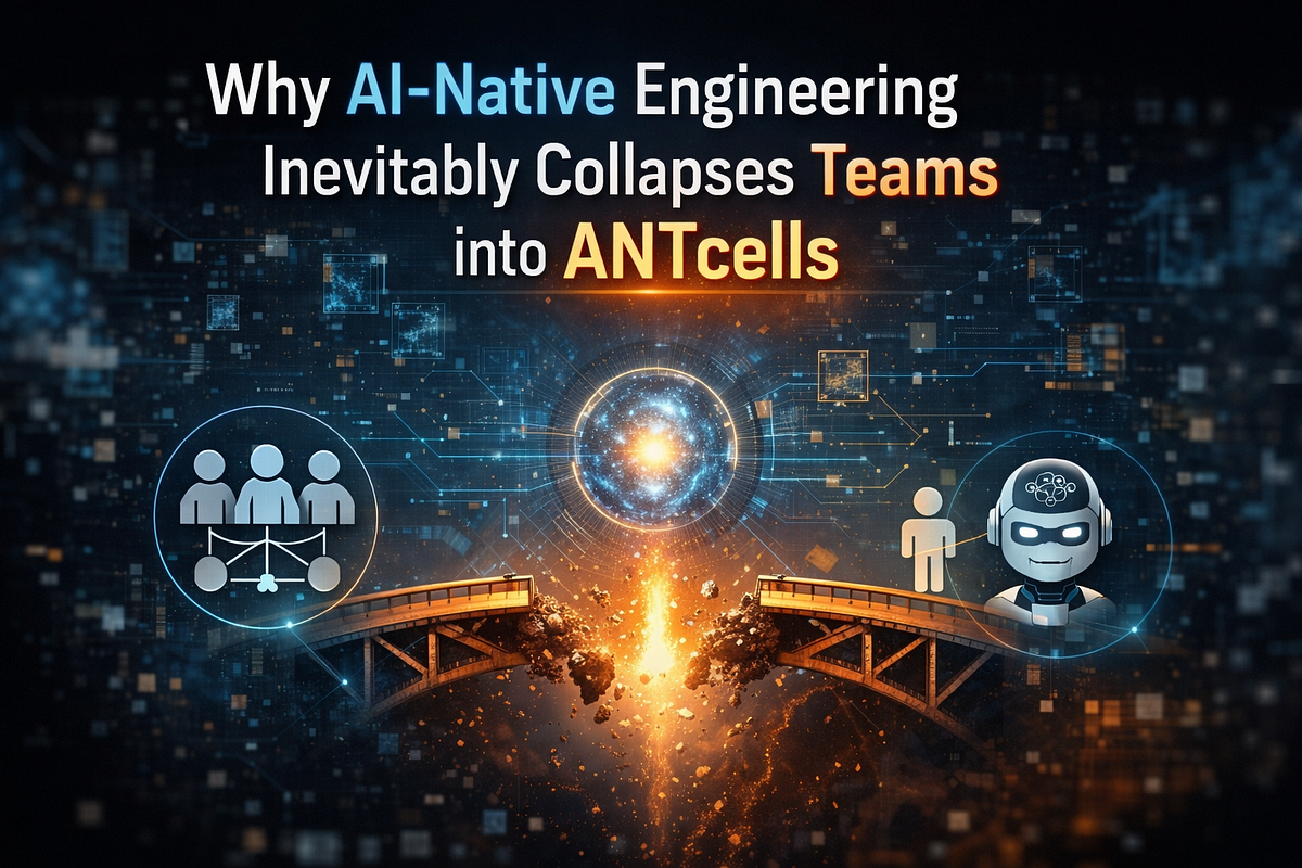 Why AI-Native Engineering Inevitably Collapses Teams into ANTcells | by ...