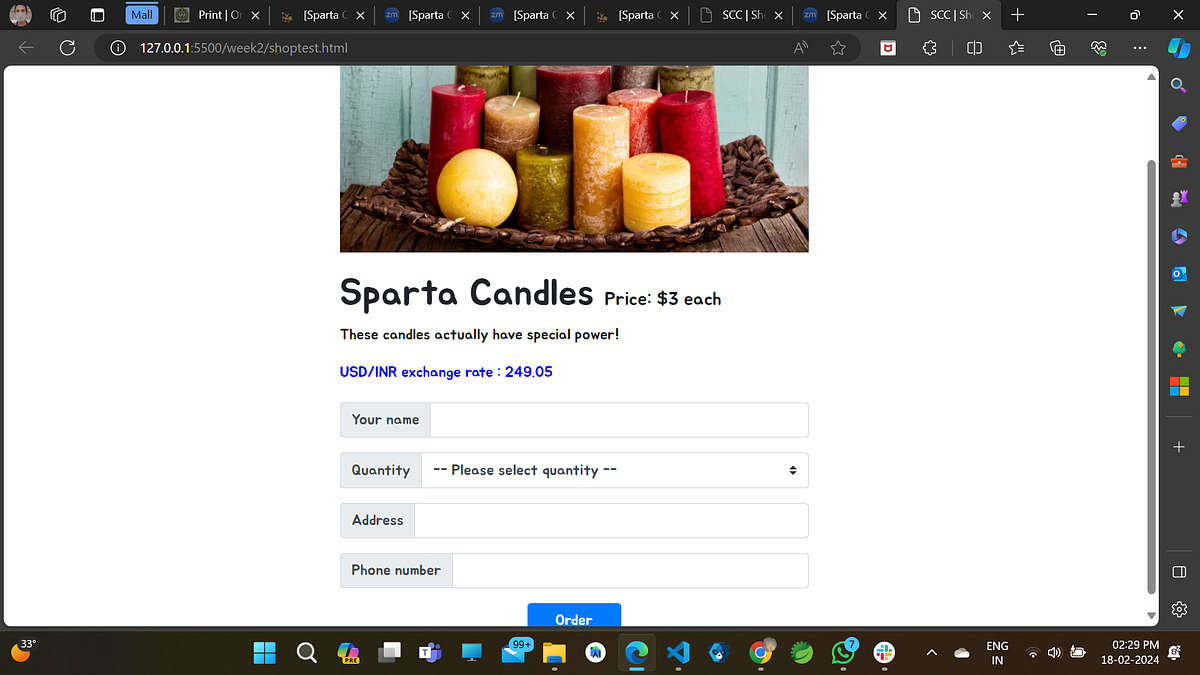 Sparta Coding Club (week-2) - Shivareddy - Medium