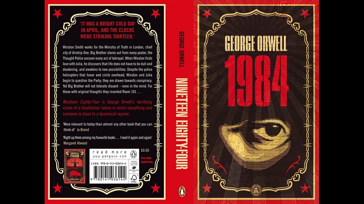 Book Review — 1984. 1984 by George Orwell was a book I read… | by Annie ...