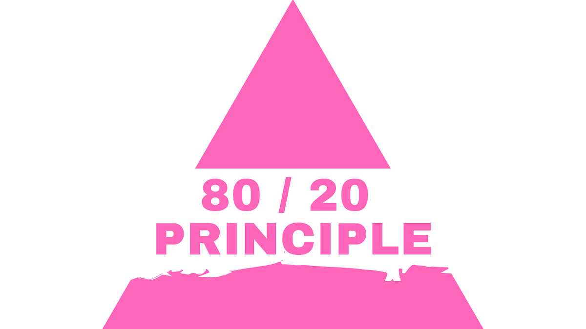 80 / 20 Rule and Interaction Design | by Anjana Ramesh | Muzli - Design ...