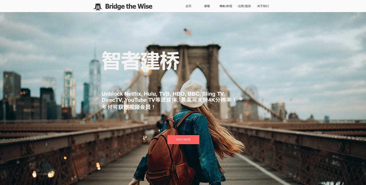 2021年自用的最好Netflix解锁v2Ray机场（低倍率）评测 Bridge The Wise - Mr. Anderson - Medium