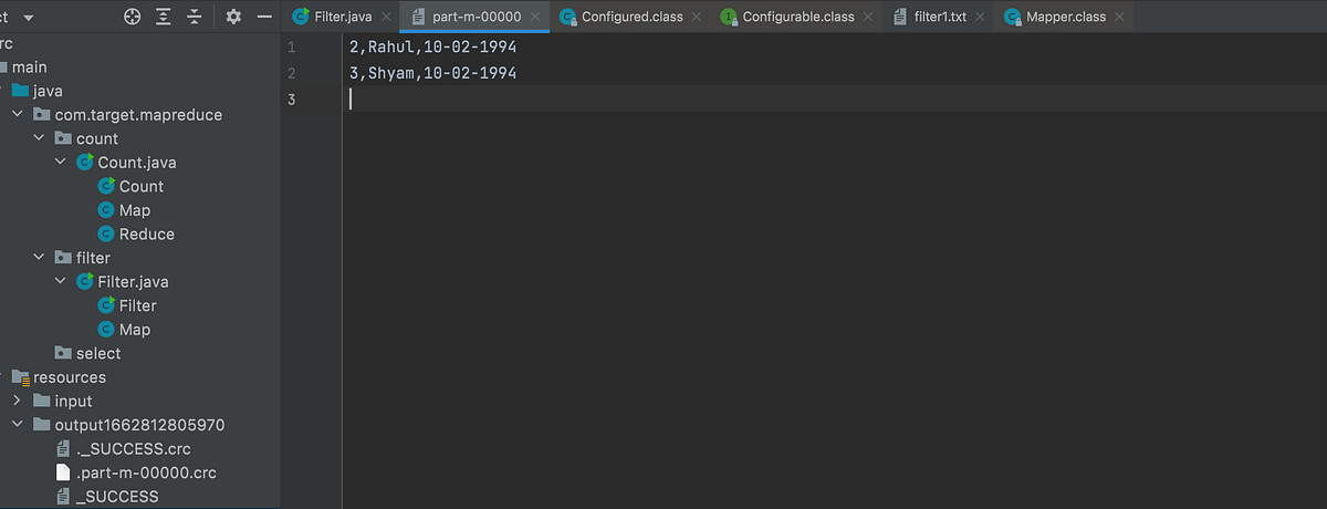 Map Reduce program to filter records | MapReduce | Java | by bigdataschools.com | Medium