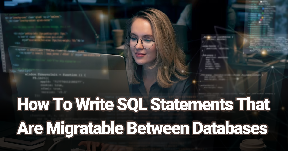 How To Write Sql Statements That Are Migratable Between Databases By Esproc Spl Oct 2023