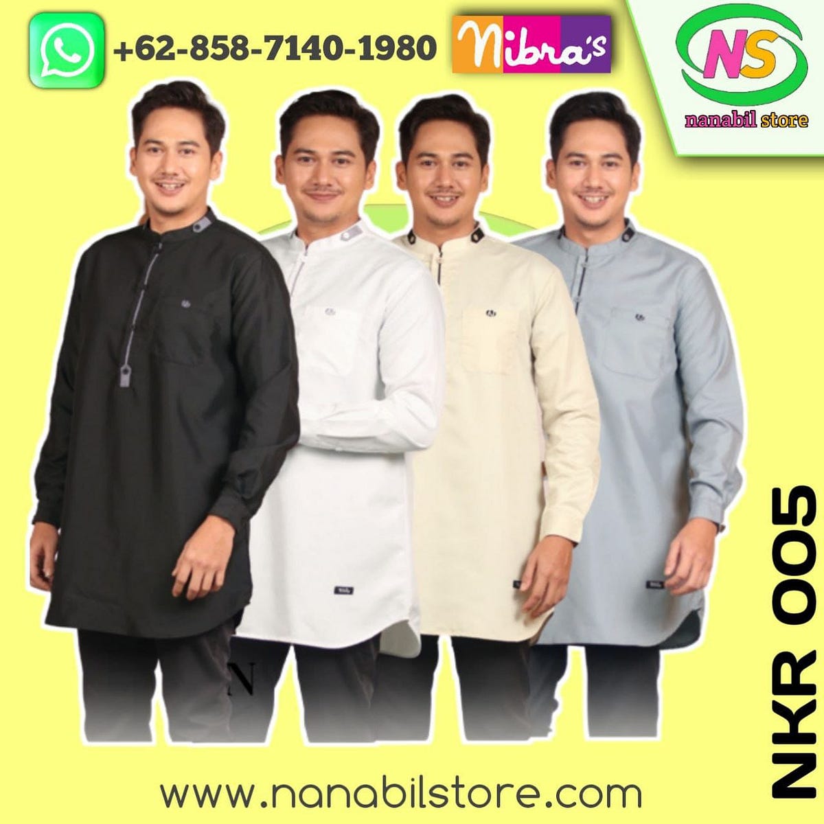 Diskon, 0858.7140.1980 DISTRIBUTOR Model Baju Tunik Nibras Nibras ...