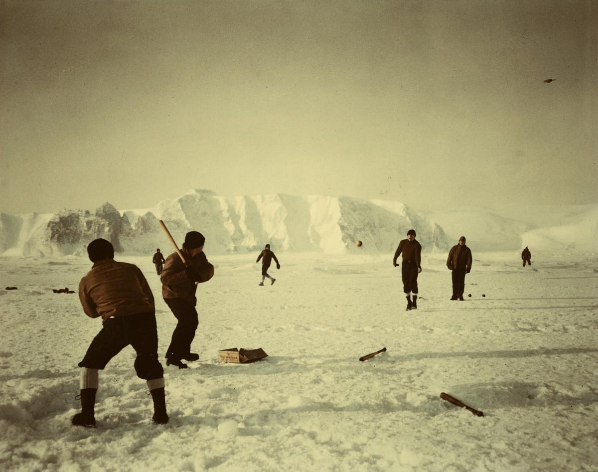 How to get baseball year round. The Solution: Baseball on Ice | by ...