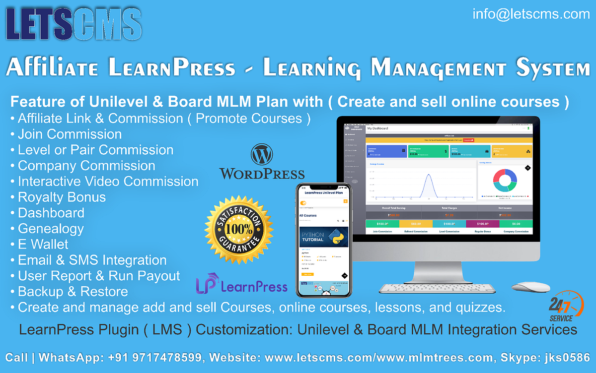 Affiliate LearnPress — Board & Unilevel MLM Plan with (LMS) Learning Management System | by Lets ...