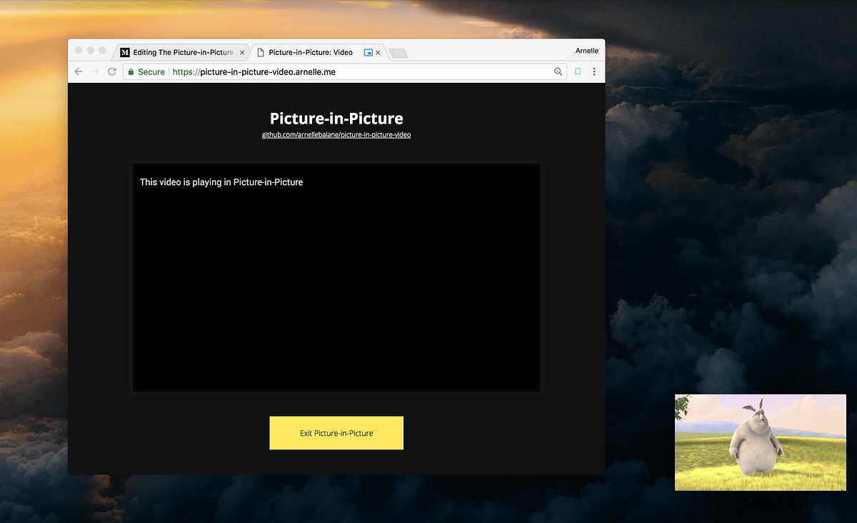 The Picture-in-Picture API. The Picture-in-Picture API (PiP) is a… | by ...