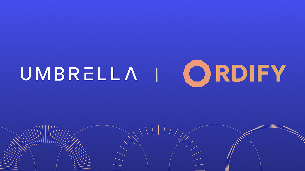Umbrella partners with Ordify. The Bitcoin ecosystem has been… | by Umbrella Network Team ...