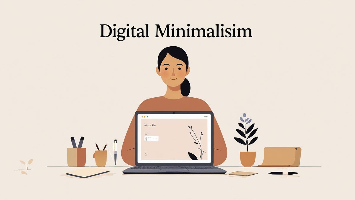 Digital Minimalism: How Cutting Tech Boosted My Productivity by 3x | by ...