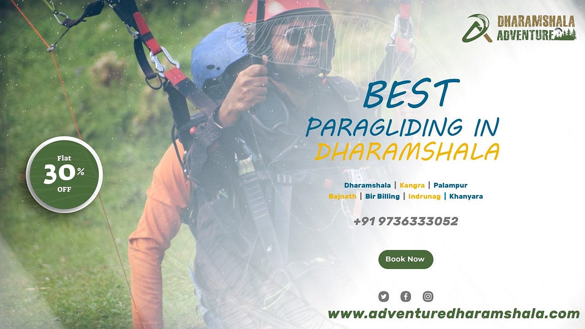 Best Paragliding in Dharamshala. Soar into an extraordinary realm of… | by Adventure Dharamshala ...