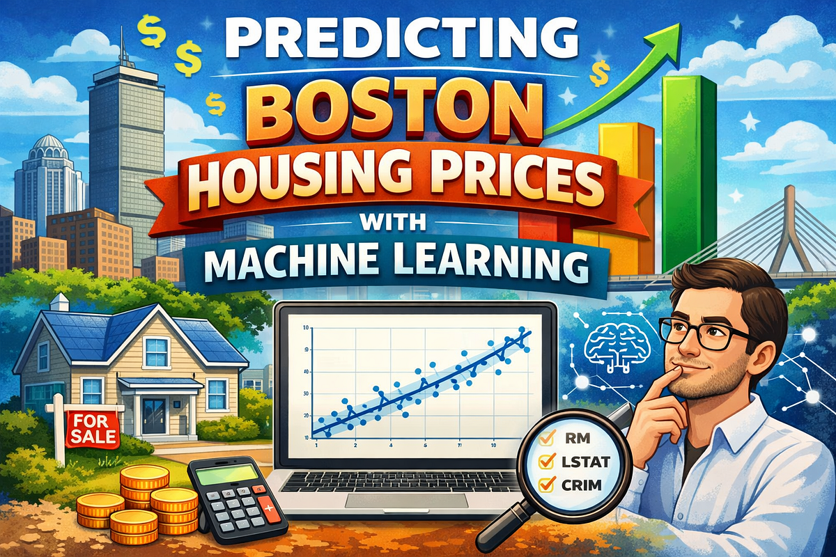🏠 Predicting Boston Housing Prices with Machine Learning: A Complete ...