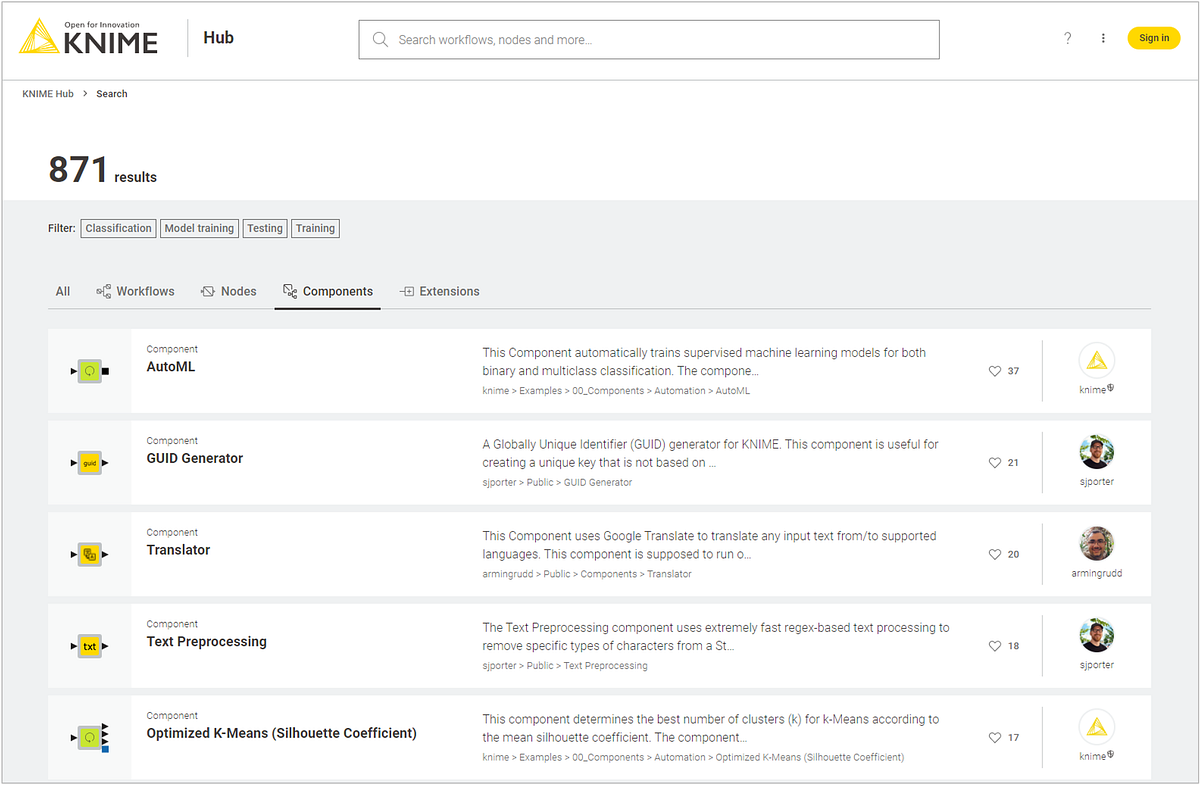 11 Best Practices for KNIME Component Building | by Paolo Tamagnini ...