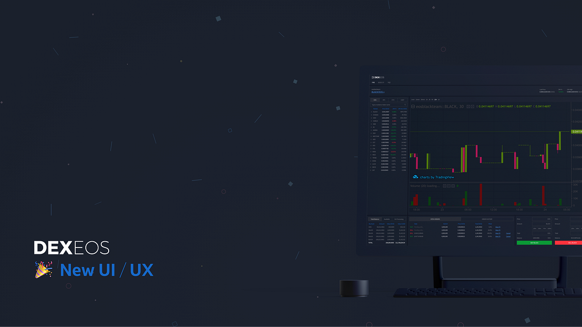 DEXEOS UI/UX Update Preview. DEXEOS is about to have a major UI/UX… | by DEXEOS | Medium