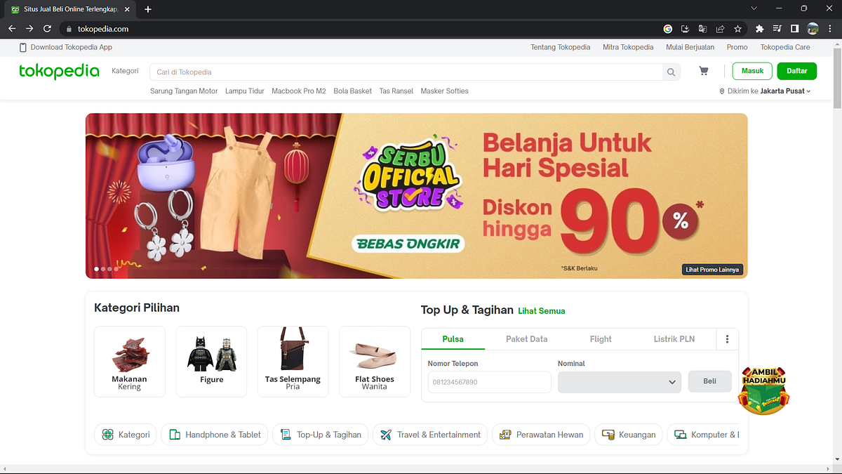 Scrape “tokopedia.com” API with Python Part 1: scrape an query | by Ramzi Daffa | Medium