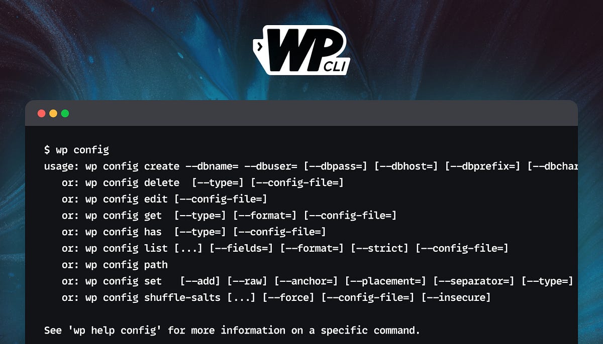 Installing WordPress Using Command Line Interface (CLI) | by Humayun Ahmed | Medium