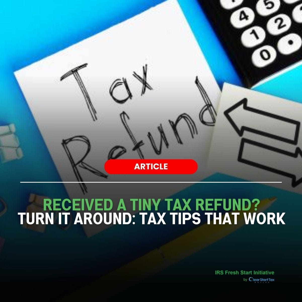 Why Is My Tax Refund So Small This Year? | by IRS Fresh Start | Apr ...