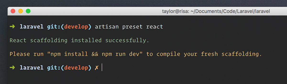 Laravel Frontend Presets. As many of you probably know, Laravel… | by Taylor Otwell | Medium