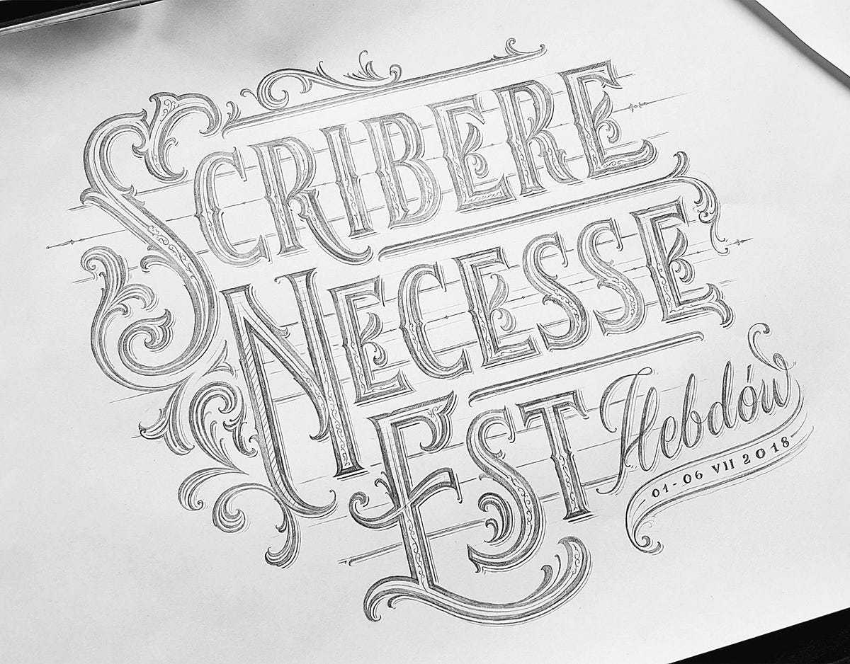Hand Lettering By: Mateusz Witczak | by Mario | Croativa | Medium
