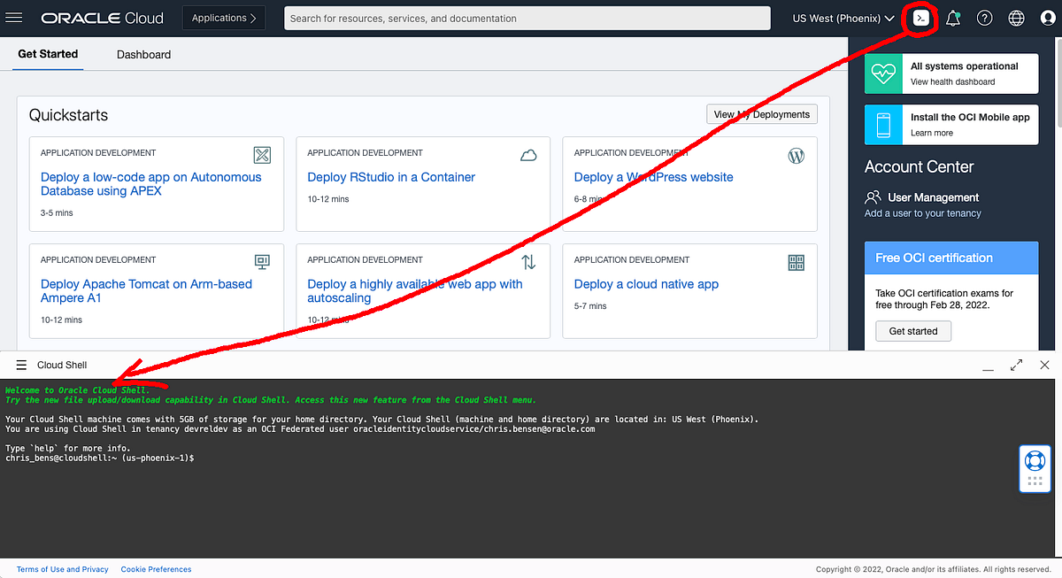 Create an OCI Compute instance. By Chris Bensen | by Chris Bensen | Oracle Developers | Medium