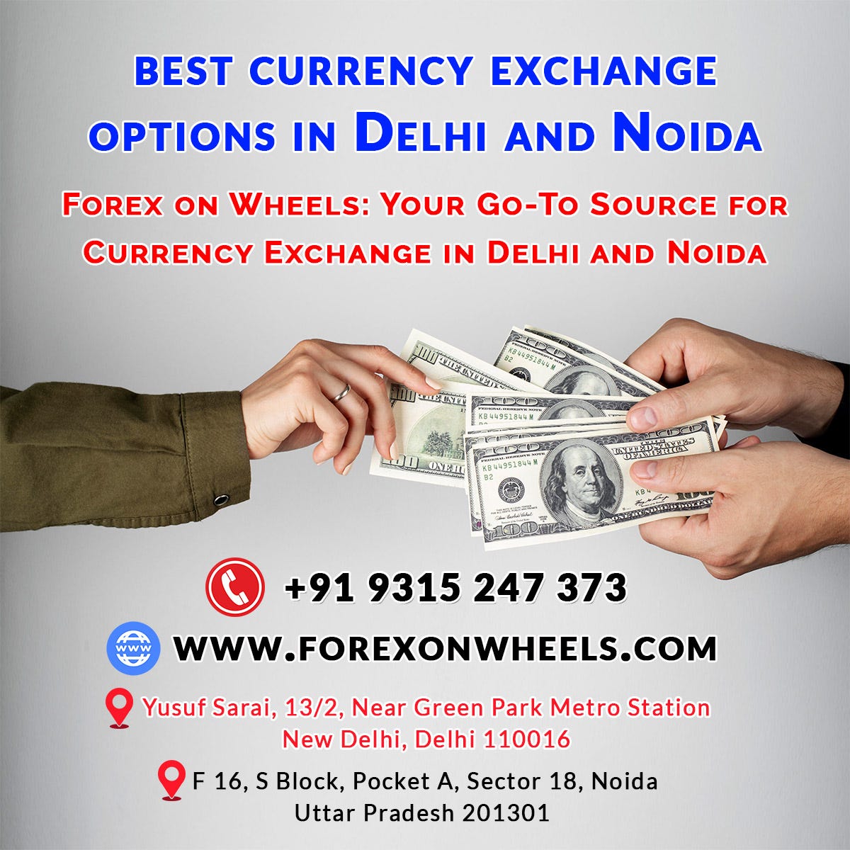 Forex on Wheels: Your Go-To Source for Currency Exchange in Delhi and ...