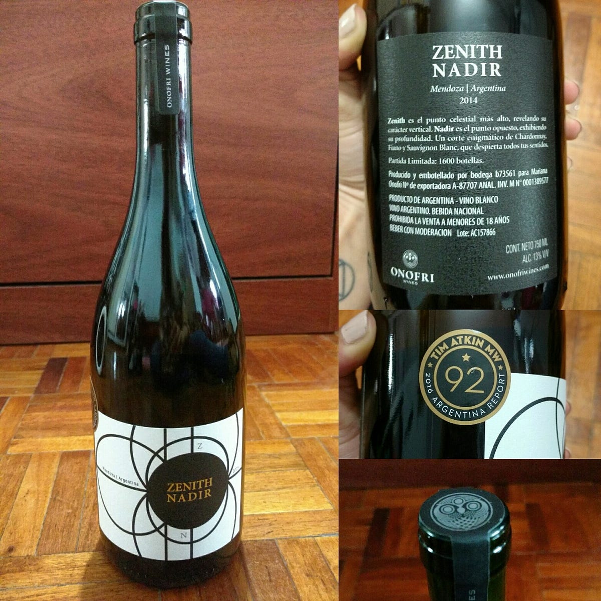 Zenith Nadir. Onofri Wines. | by Sonri Pink | Medium