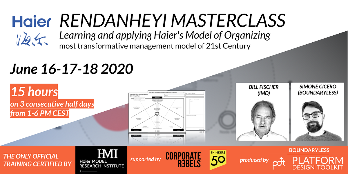 A New (15h)Online Masterclass: learn about Haier Group’s award-winning ...