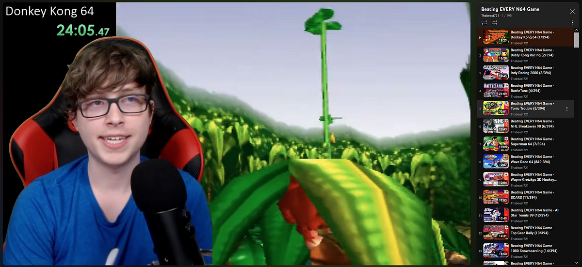Thabeast721’s N64 Challenge: An In-Progress Archive | by James Roha ...