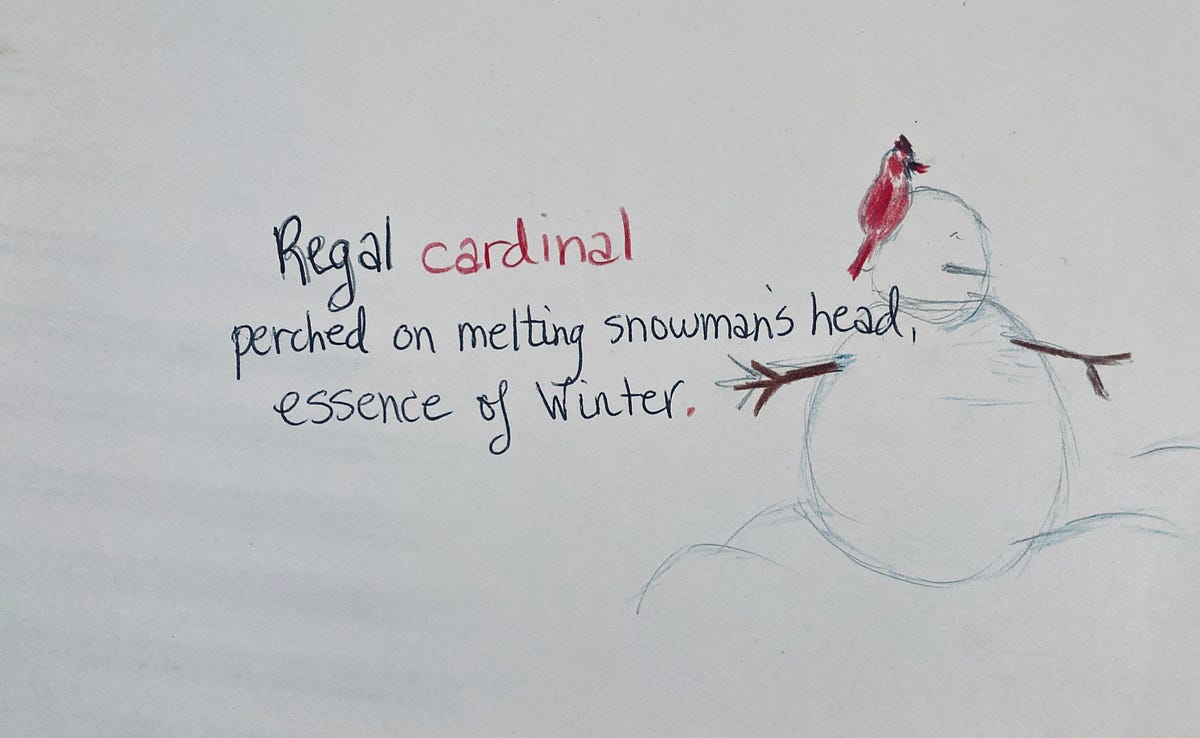Winter Haiku - Paper Poetry - Medium