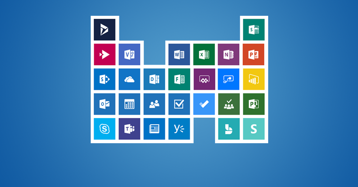 Blue Office 365 Icon