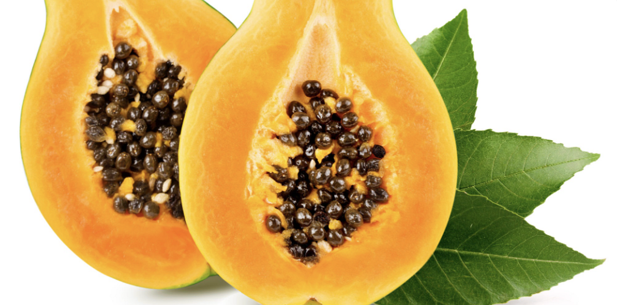 Papaya. Papaya, (Carica papaya), succulent… | by Millahanskii | May ...