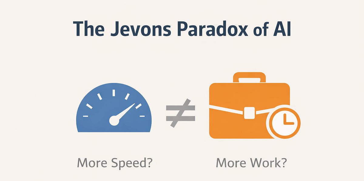 The Jevons Paradox of AI: Why Efficiency Is the New Overtime | by ...