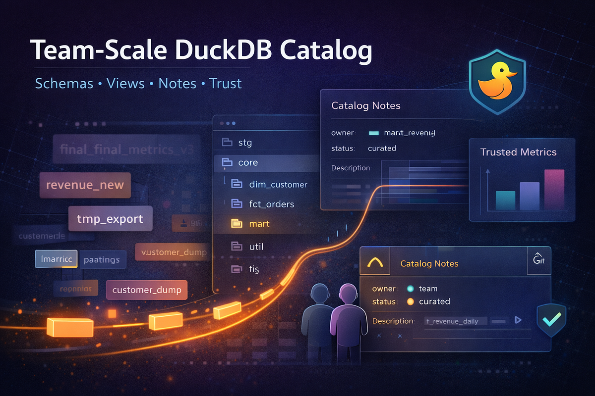 10 DuckDB Catalog Habits That Make Teams Fly | by Hash Block | Dec ...