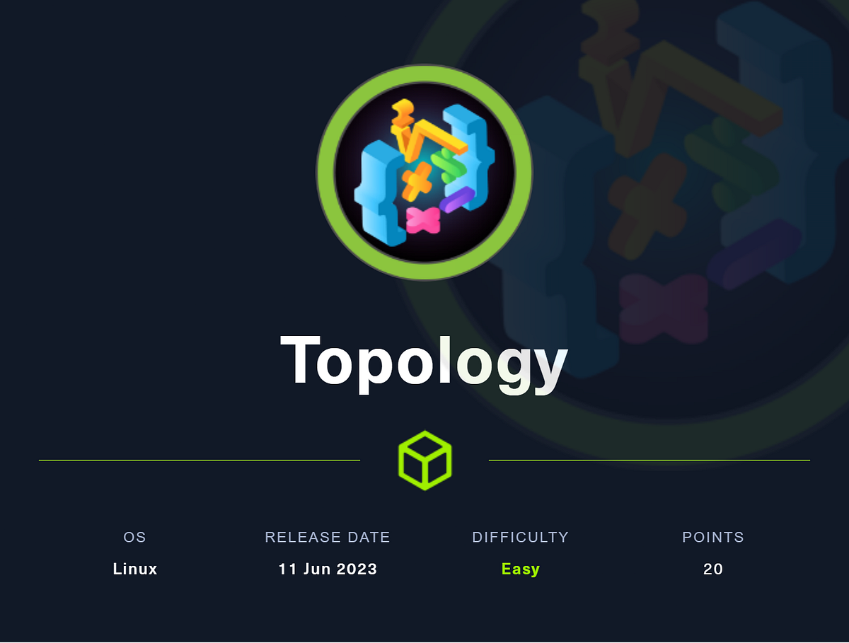 HTB machine Topology. Writeup for HTB machine Topology | by Vansh ...