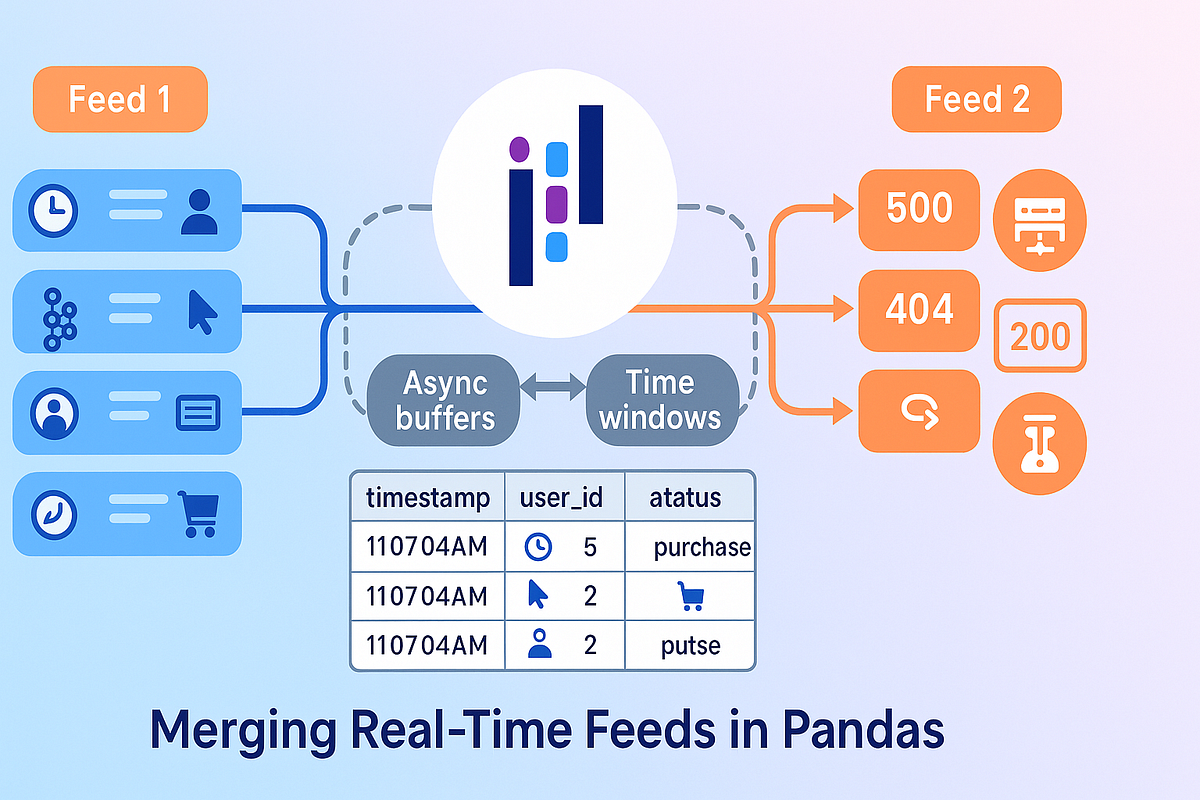 Merging Live Feeds in Pandas with Async Buffers and Time Windows | by Bhagya Rana | Jul, 2025 ...