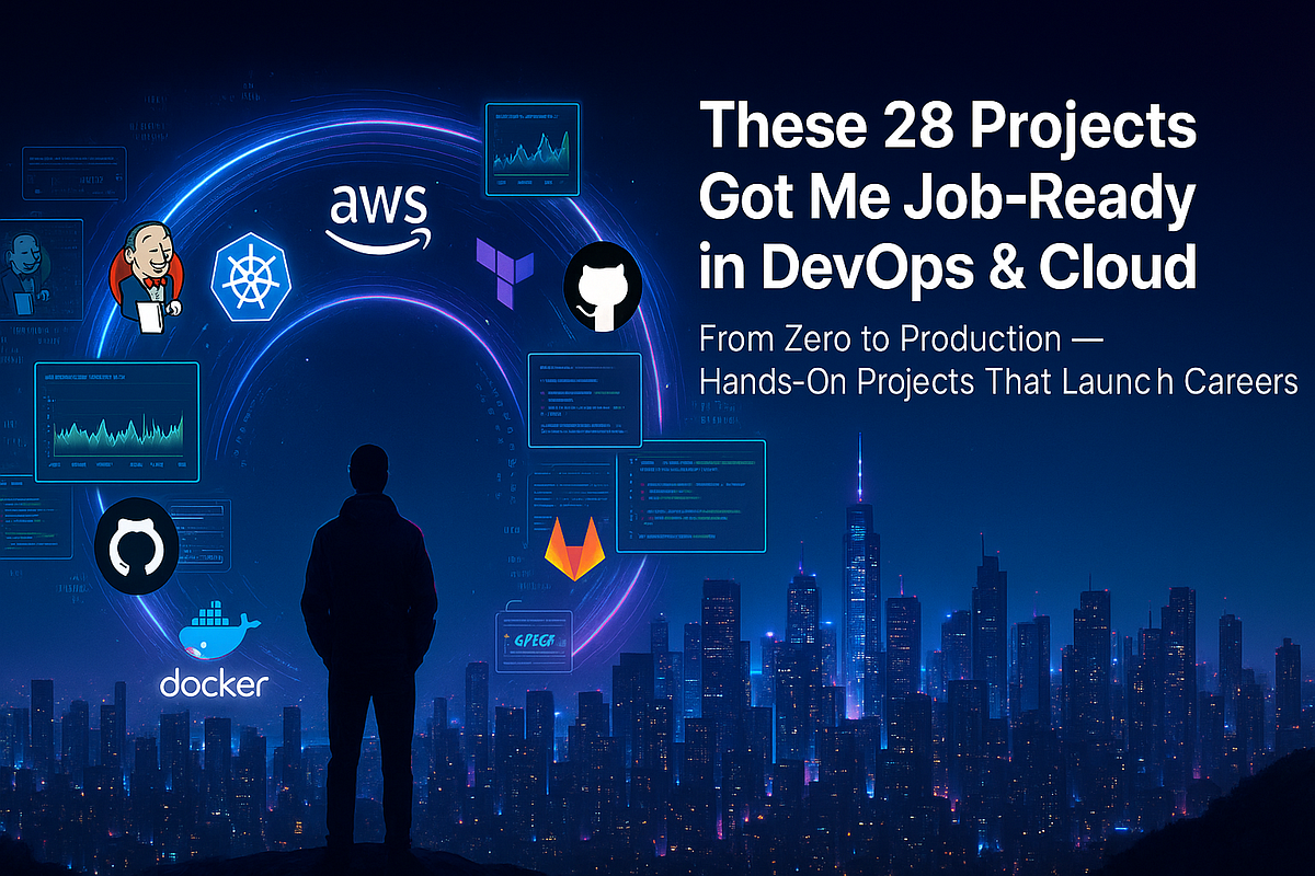 These 28 Projects Got Me Job-Ready in DevOps & Cloud — They Can Help ...