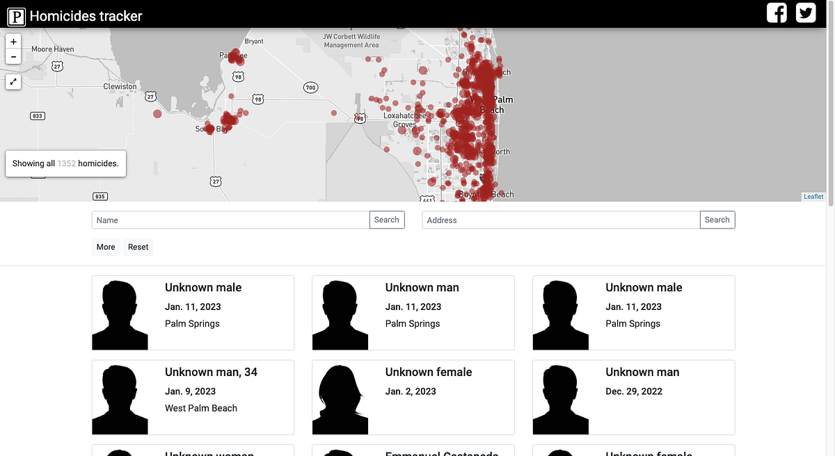 Meet The Palm Beach Post’s Crime Data Keeper | by Maya Washburn | Medium