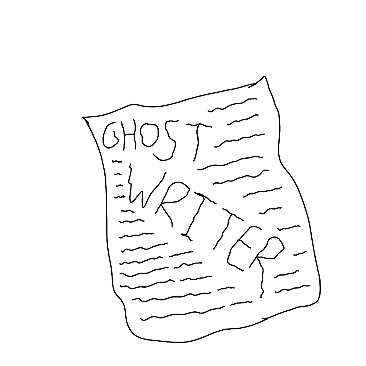 Ghostwriter - Written By Noy Levi - Medium
